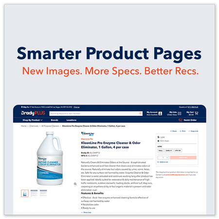 eCommerce Onboarding | BradyPLUS